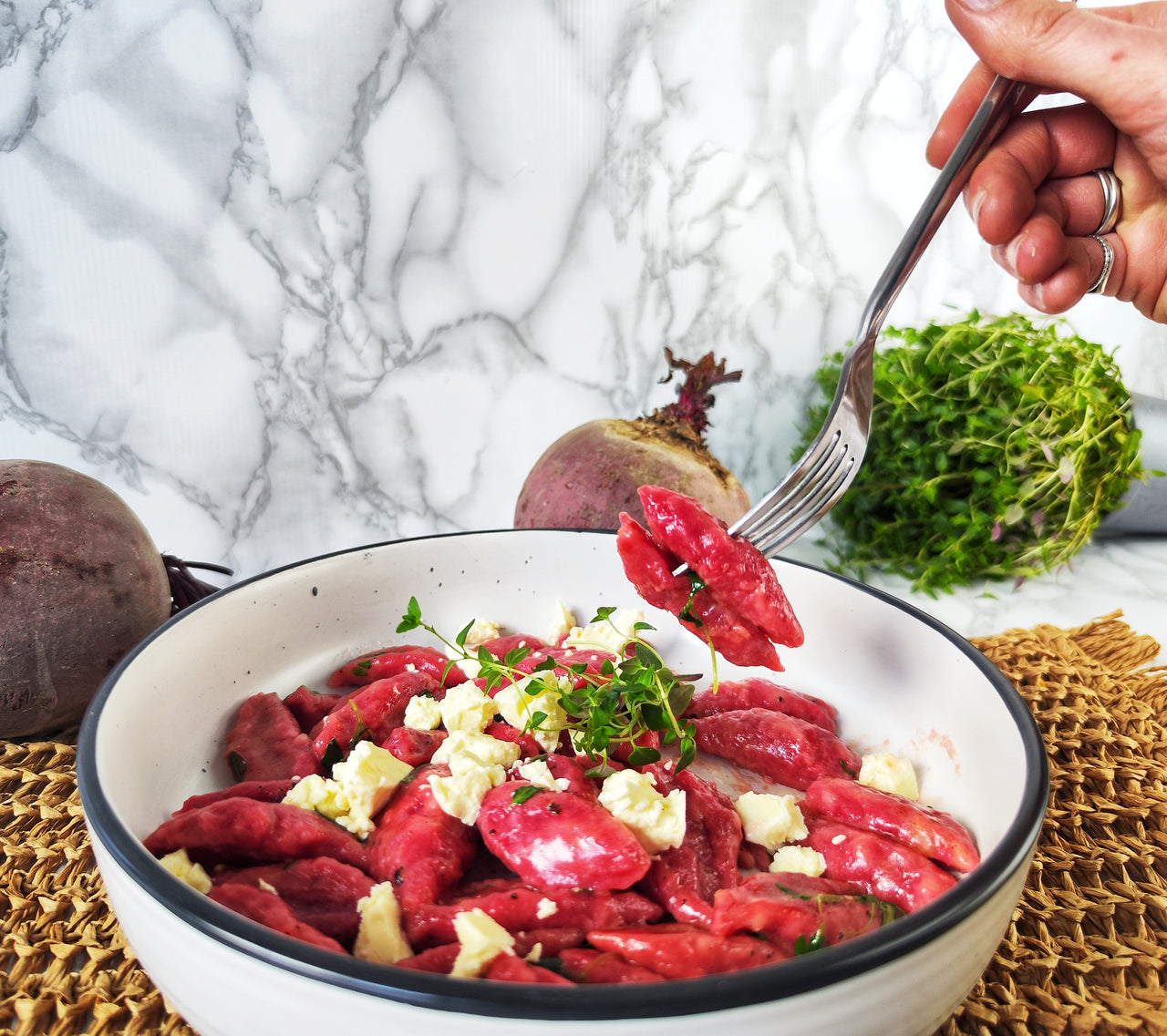 Beetroot and Potato Gnocchi Recipe | Easy & Delicious – Misfit Garden