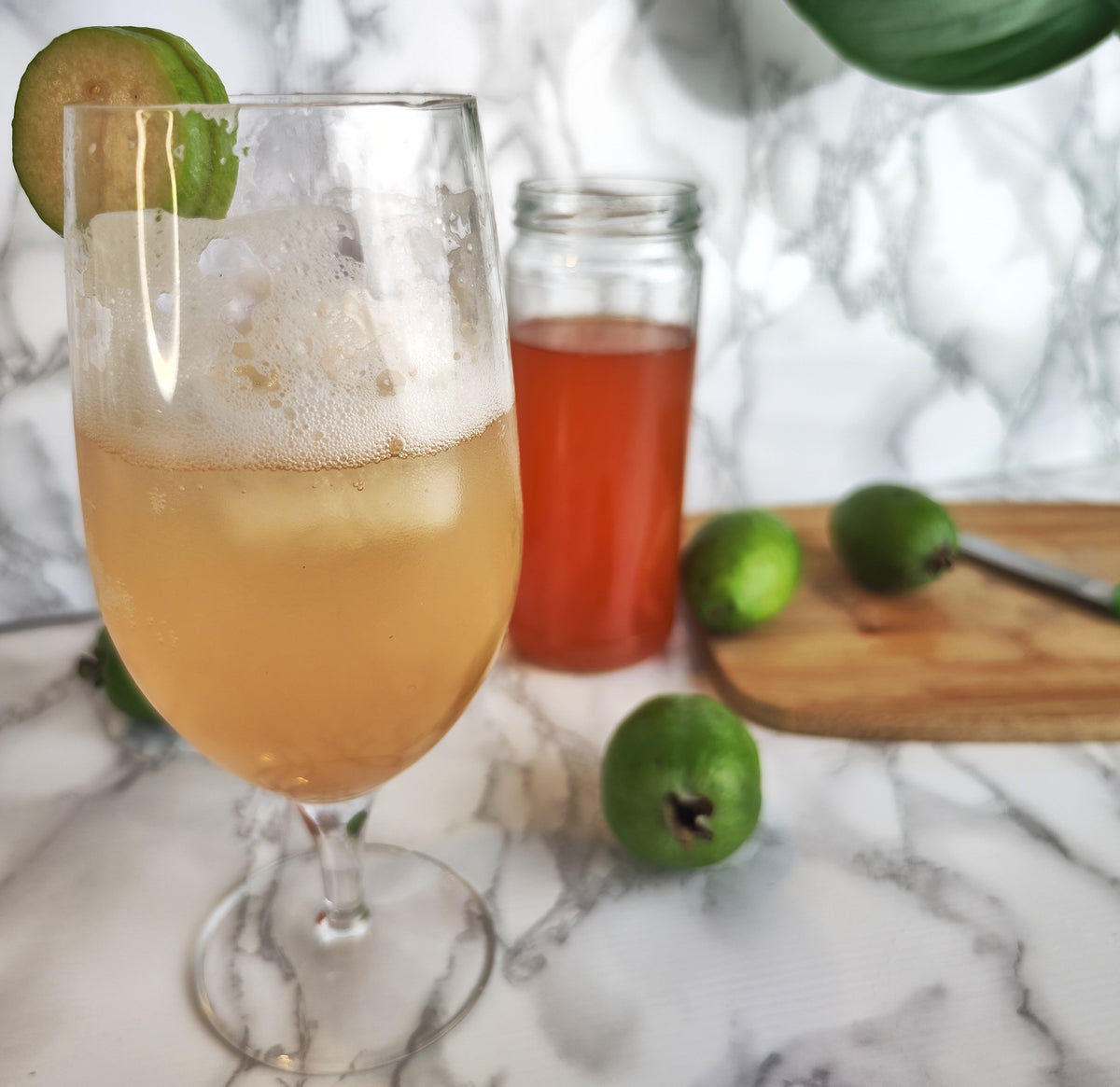 Feijoa Skin Syrup | Eat Misfit | Zero Waste Feijoa Recipes – Misfit Garden
