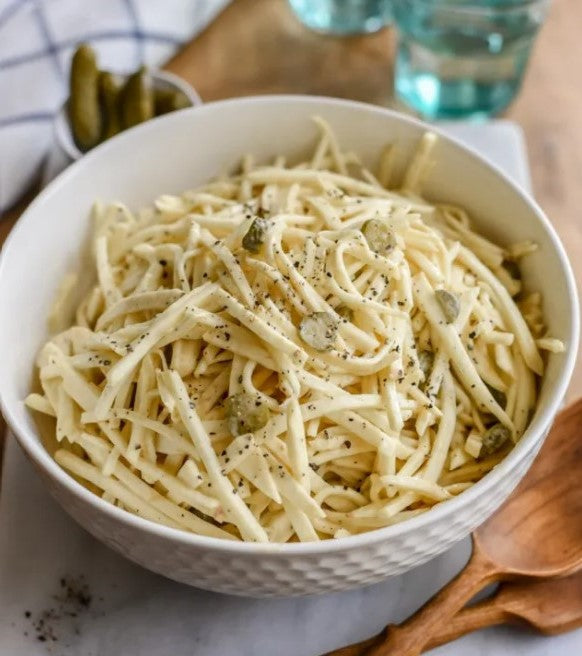 Kohlrabi Remoulade Recipe – Fresh & Easy French Coleslaw – Misfit Garden