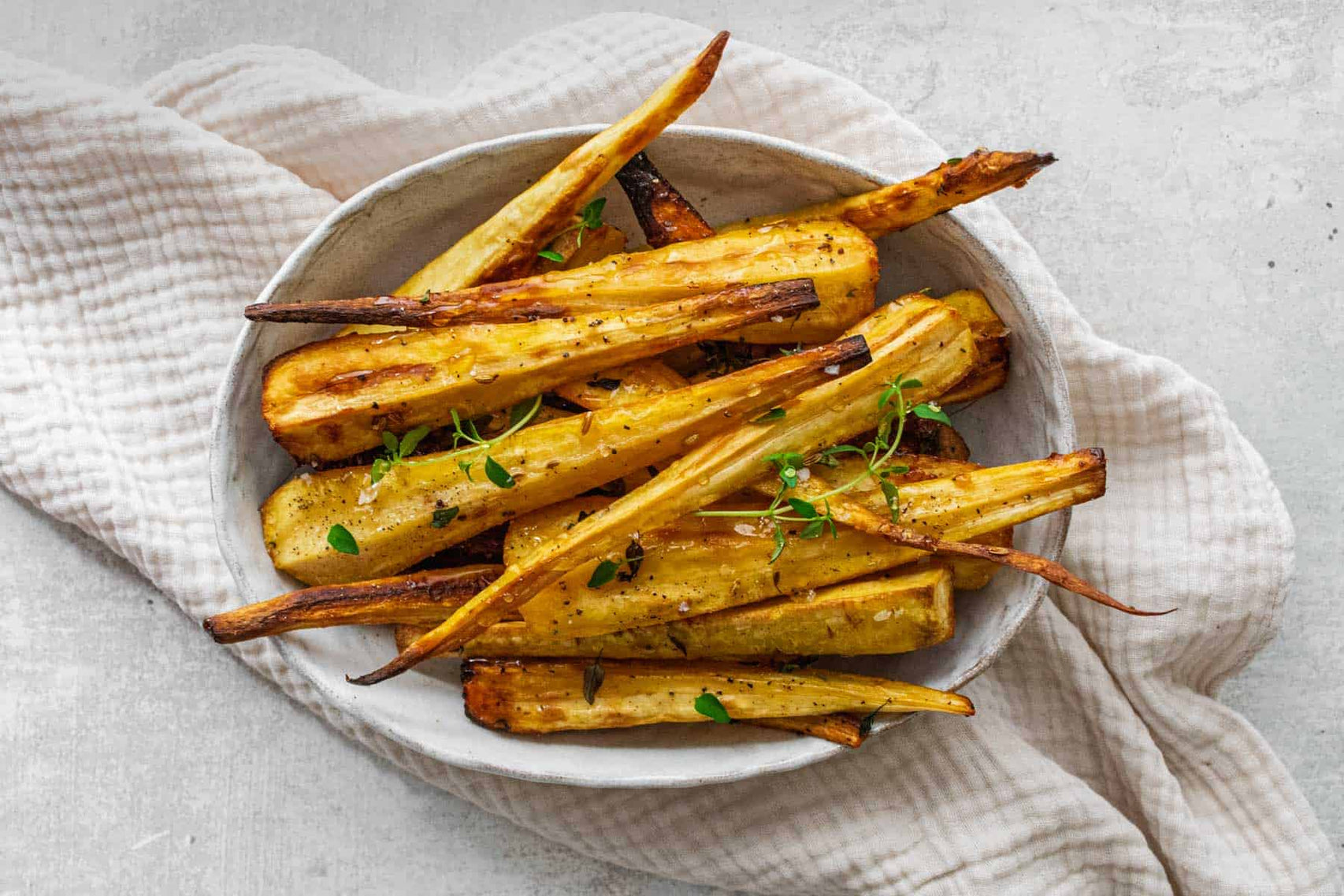 Whole Roasted Baby Parsnips – Misfit Garden