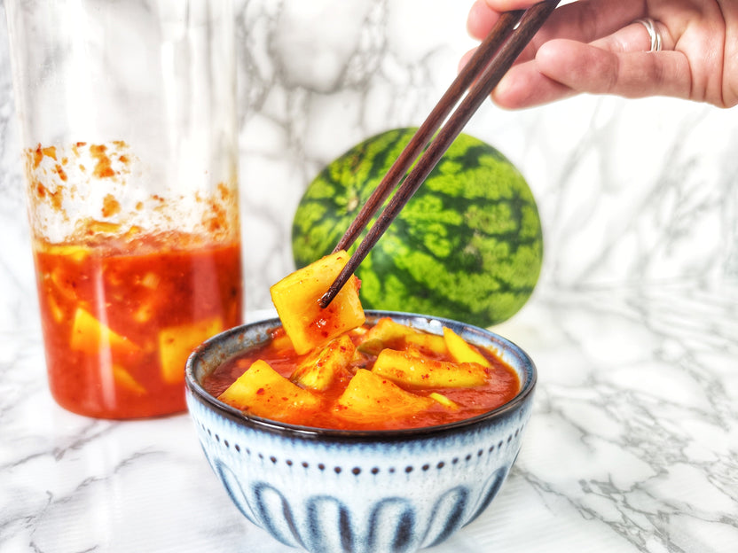 Watermelon Rind Kimchi – A Zero Waste Treat – Misfit Garden