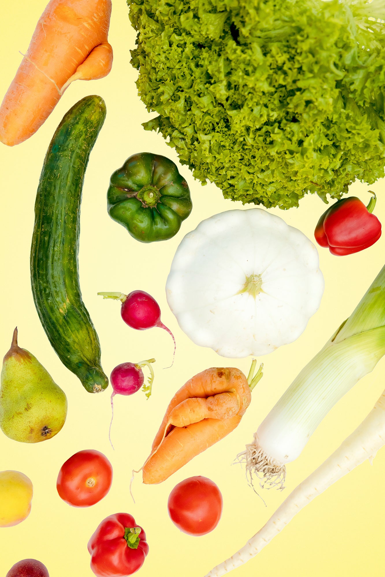 Misfit Garden Subscription Box. Fresh, Seasonal, Affordable!